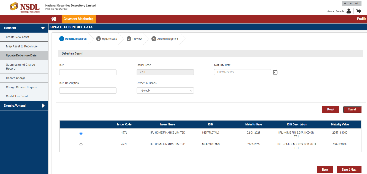 SECURITY AND COVENANT MONITORING (DLT)